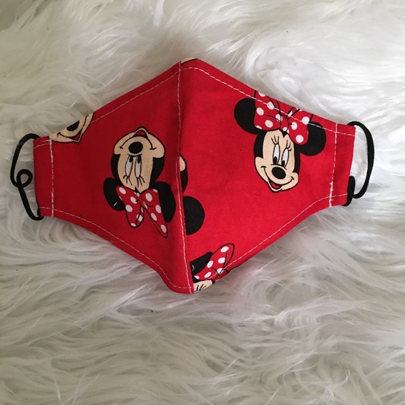 Handmade | Other | Minnie Mouse Handmade Face Mask | Poshmark